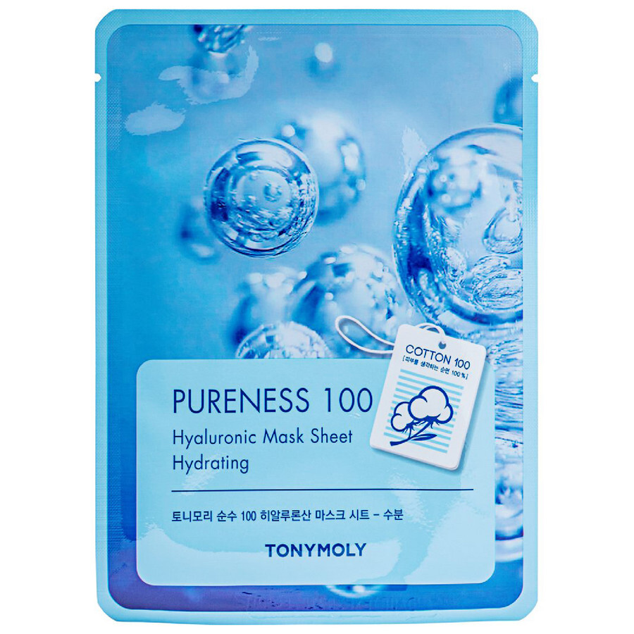 Tonymoly Ladies Pureness 100 Hydrating Hyaluronic Mask Sheet 0.7 oz Skin Care 8806194004457 ...
