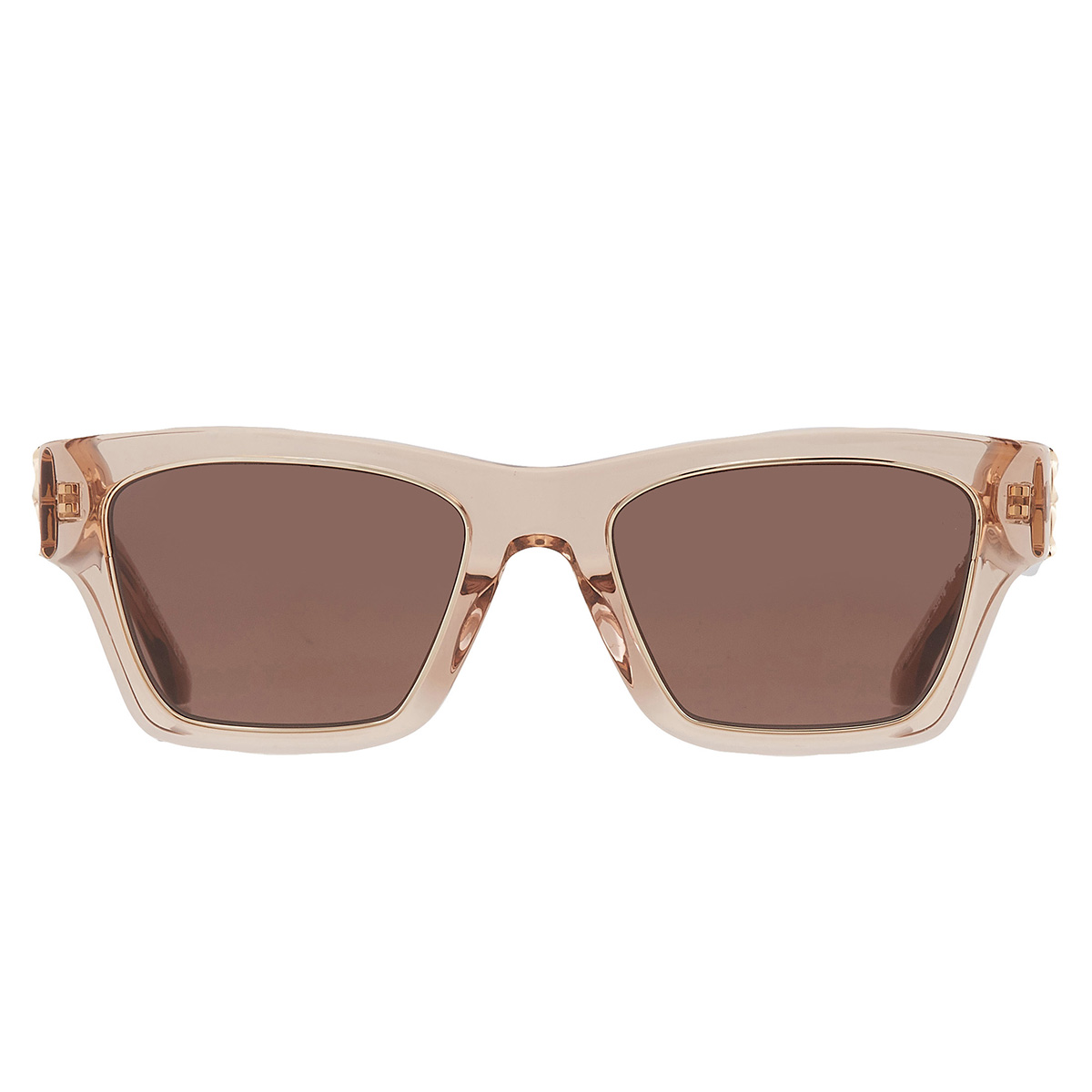 Tory Burch Dark Brown Rectangular Ladies Sunglasses TY7186U 195473 53 ...