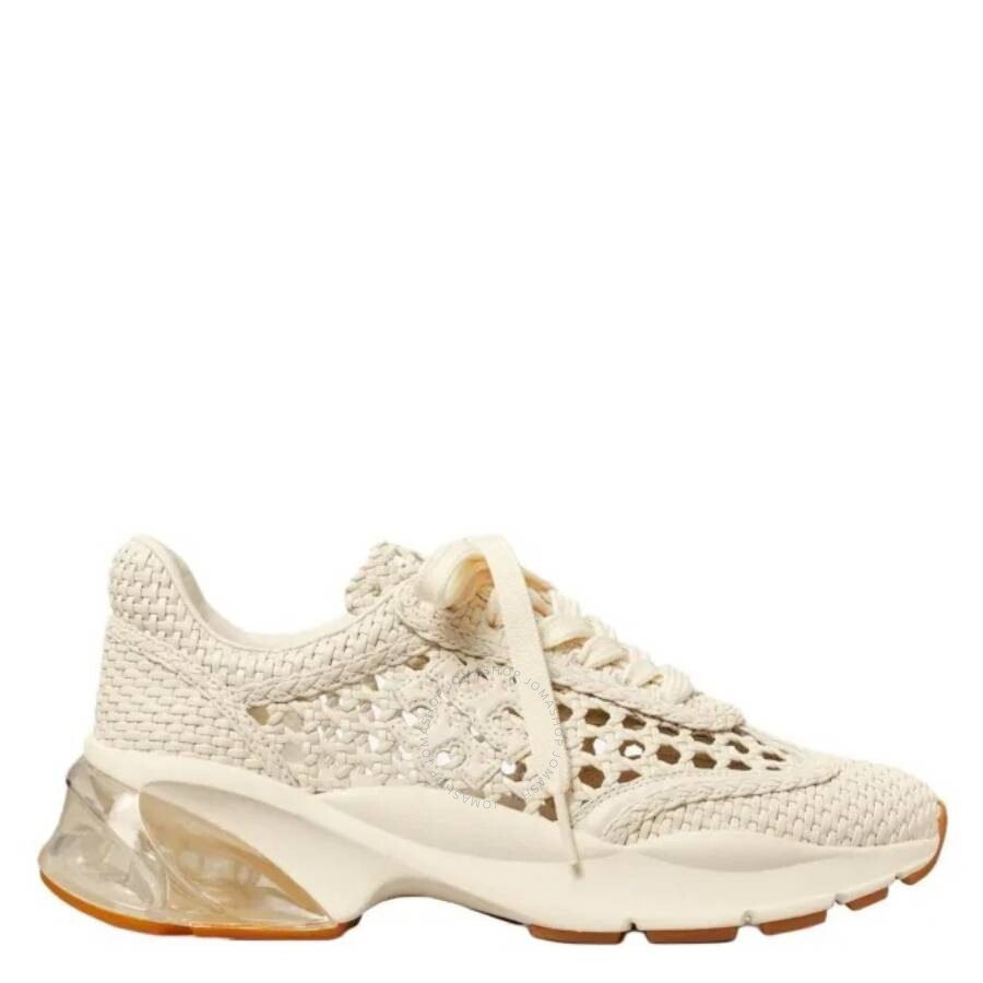 Tory Burch Good Luck Woven Trainer Sneakers In White | ModeSens