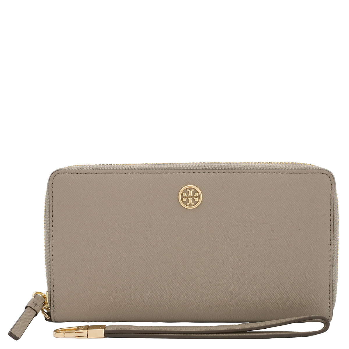 Tory Burch Grey Heron Robinson Zip Continental Wallet 64333-082 ...