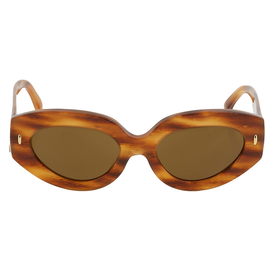 Tory Burch Olive Oval Ladies Sunglasses TY7171U 188973 51 725125381611 ...