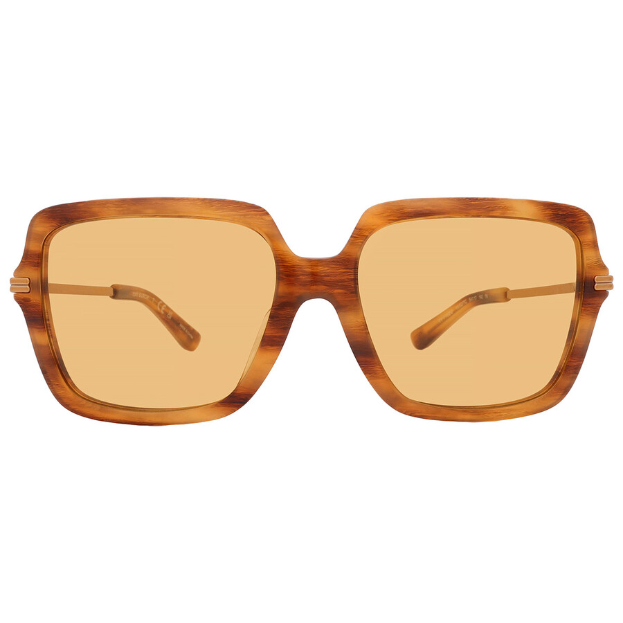 Tory Burch Solid Amber Square Ladies Sunglasses TY7162U 18527C 54 ...