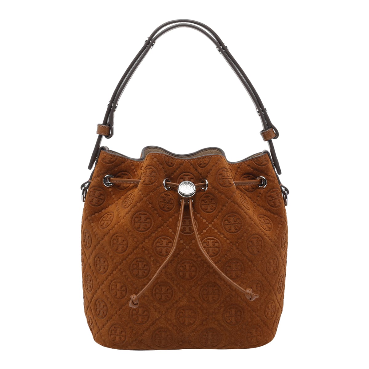 Tory Burch T Monogram Bucket Bag 178210_200 - Handbags - Jomashop
