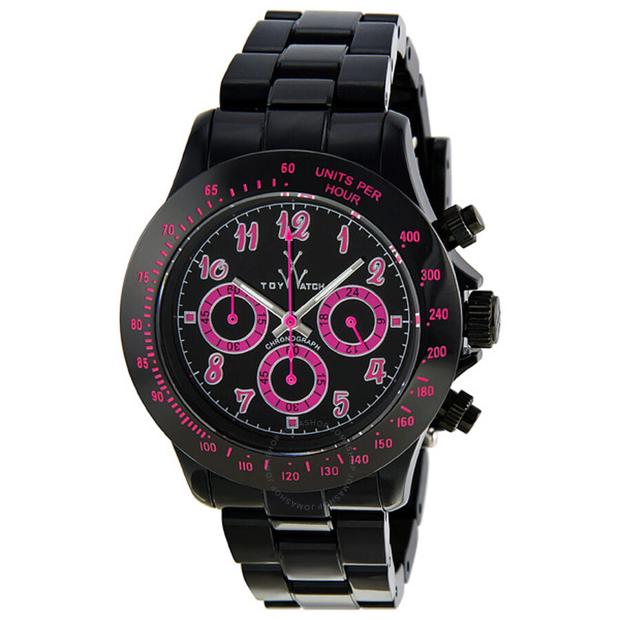 Toy Watch Flash Chronograph Black Plasteramic Unisex Watch TB01 ...