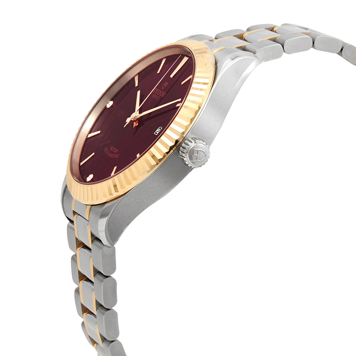 Tudor Style Automatic Burgundy Dial Men's Watch M12713-0015 Style Tudor ...