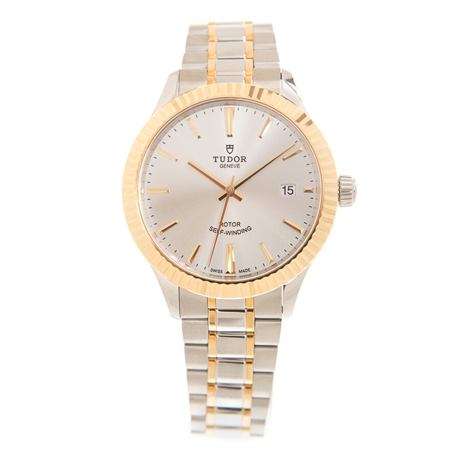 Tudor Style Automatic Silver Dial Watch 12513-65063-SV - Style - Tudor ...