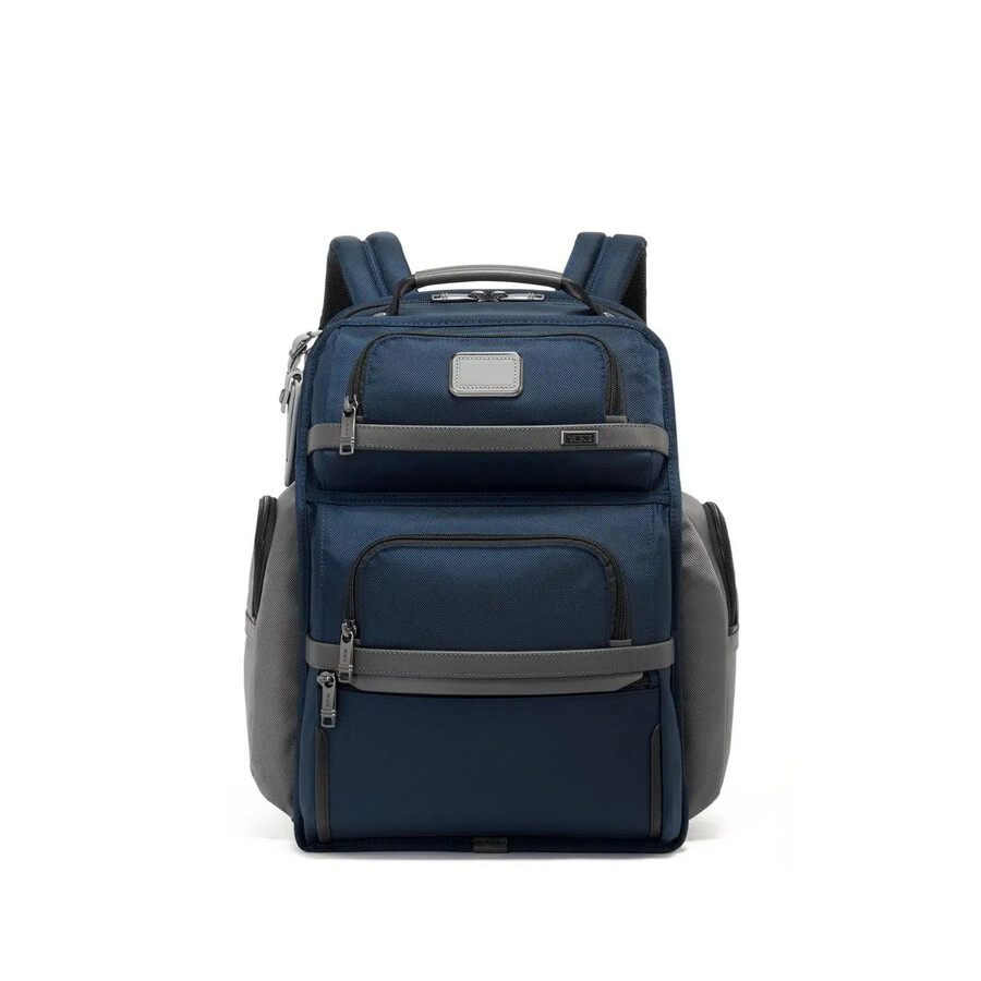 Tumi Alpha 3 Brief Backpack - Navy/Grey Tumi Handbags - Fado.vn