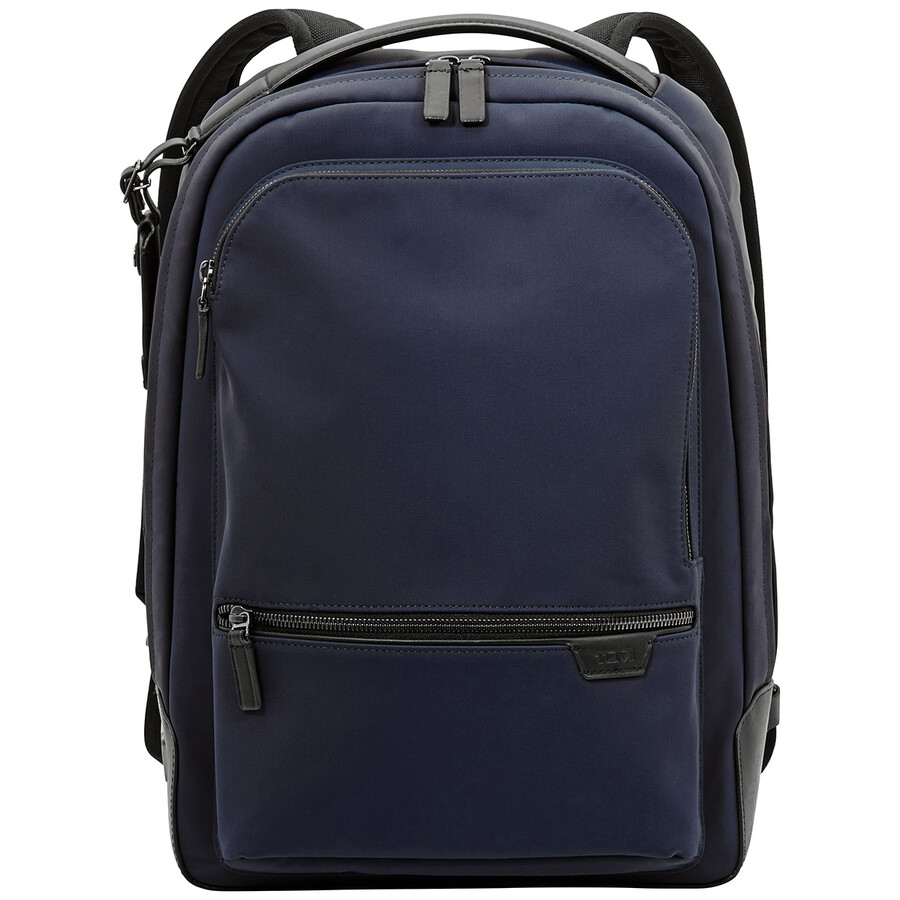 Tumi Navy Bradner Nylon Backpack 130533-1596 0742315602677 - Handbags ...