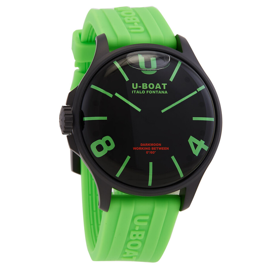 U-Boat Darkmoon Quartz Black Dial Men's Watch 9534 - Watches, Darkmoon ...