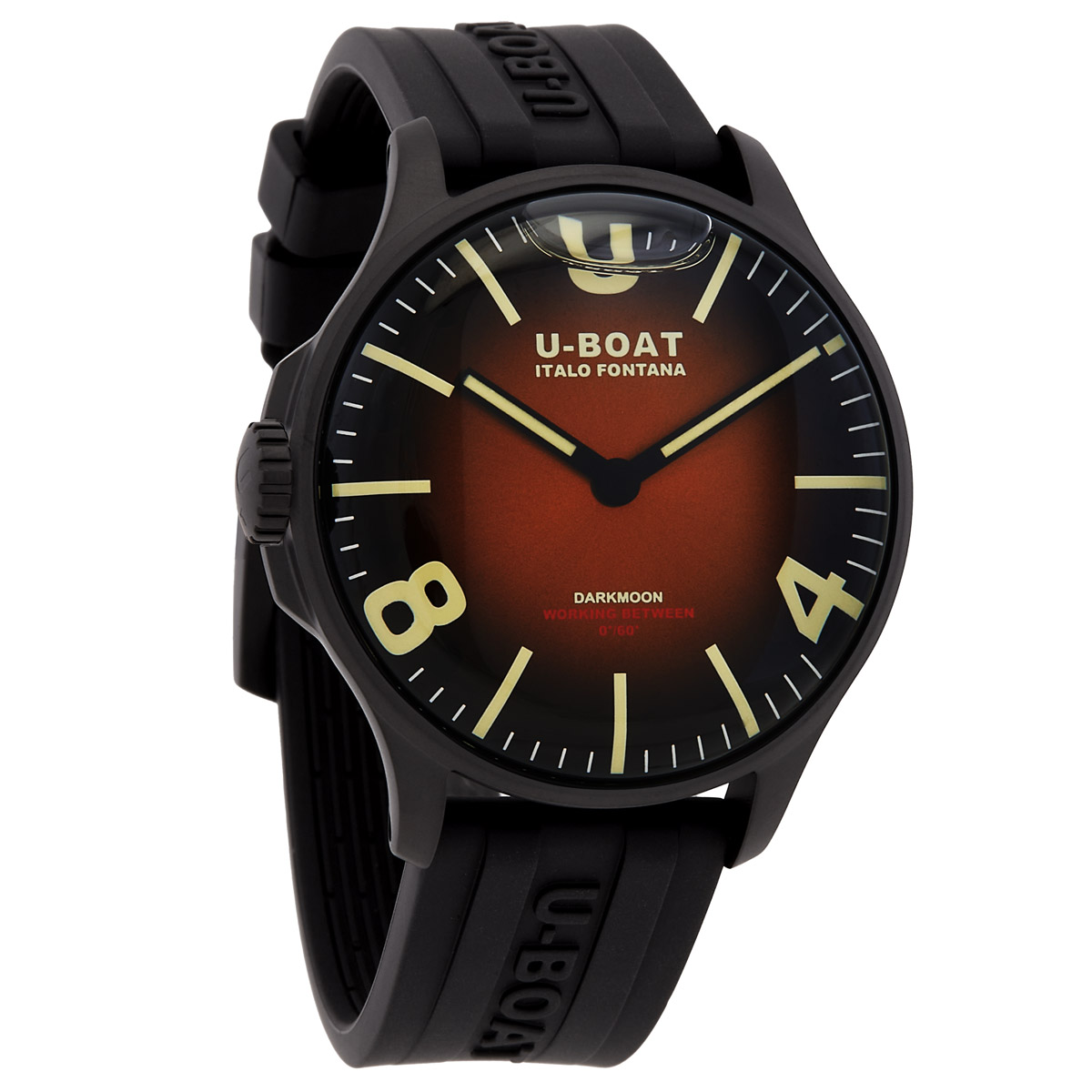 U-Boat Lefty Darkmoon Quartz Brown Dial Men's Watch 8699-B - Watches ...
