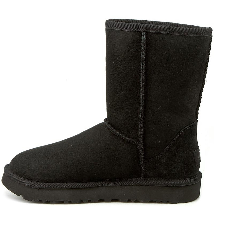 Ugg Black Classic Short II Boots, Brand Size 5 1016223 BLK - Shoes - Jomashop