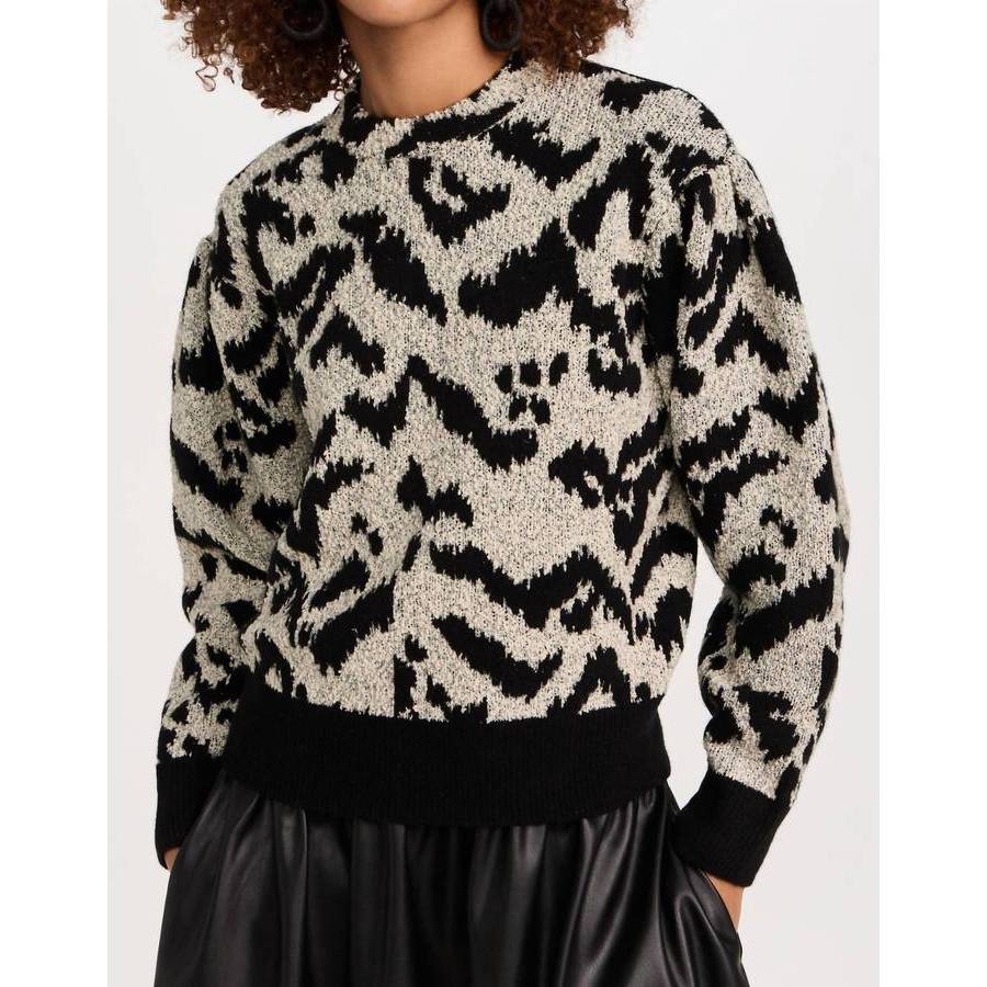 Ulla Johnson Ladies Nalla Pullover Onyx, Size Large 115925-Onyx-L ...