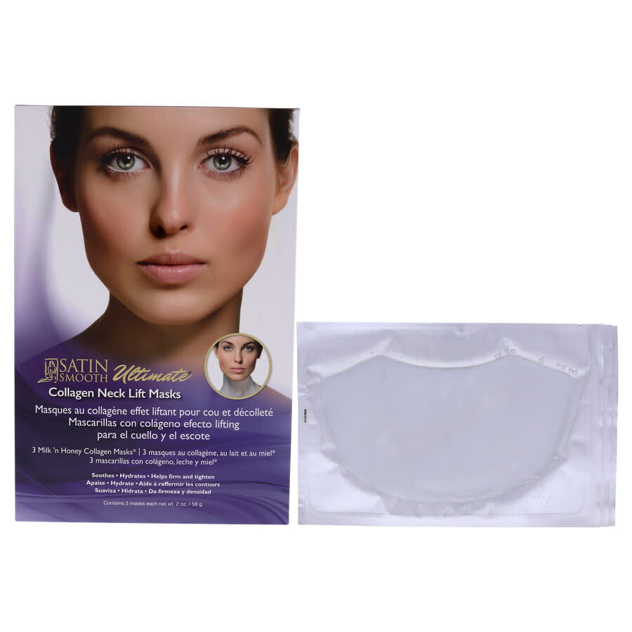 Satin Smooth Ultimate Collagen Neck Lift Mask by Satin Smooth for Women ...