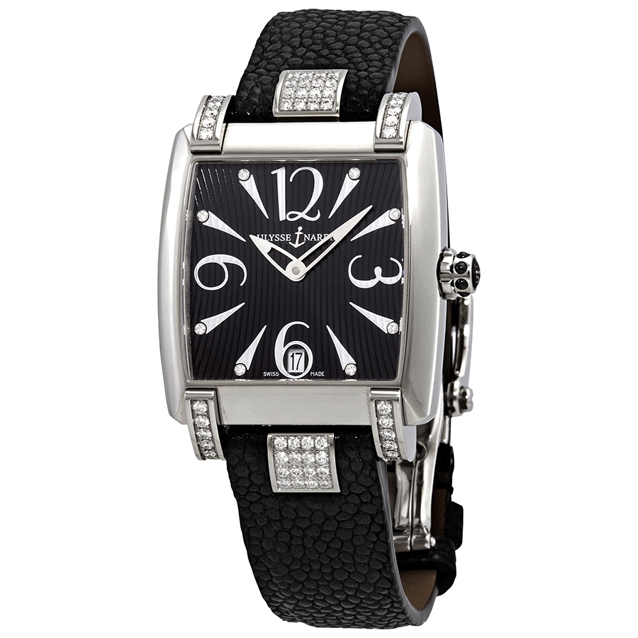 Ulysse Nardin Caprice Automatic Black Dial Ladies Watch 133-91C-06-02 ...