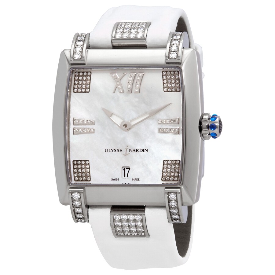Ulysse Nardin Caprice Mother of Pearl Dial Automatic Ladies Watch 130 ...