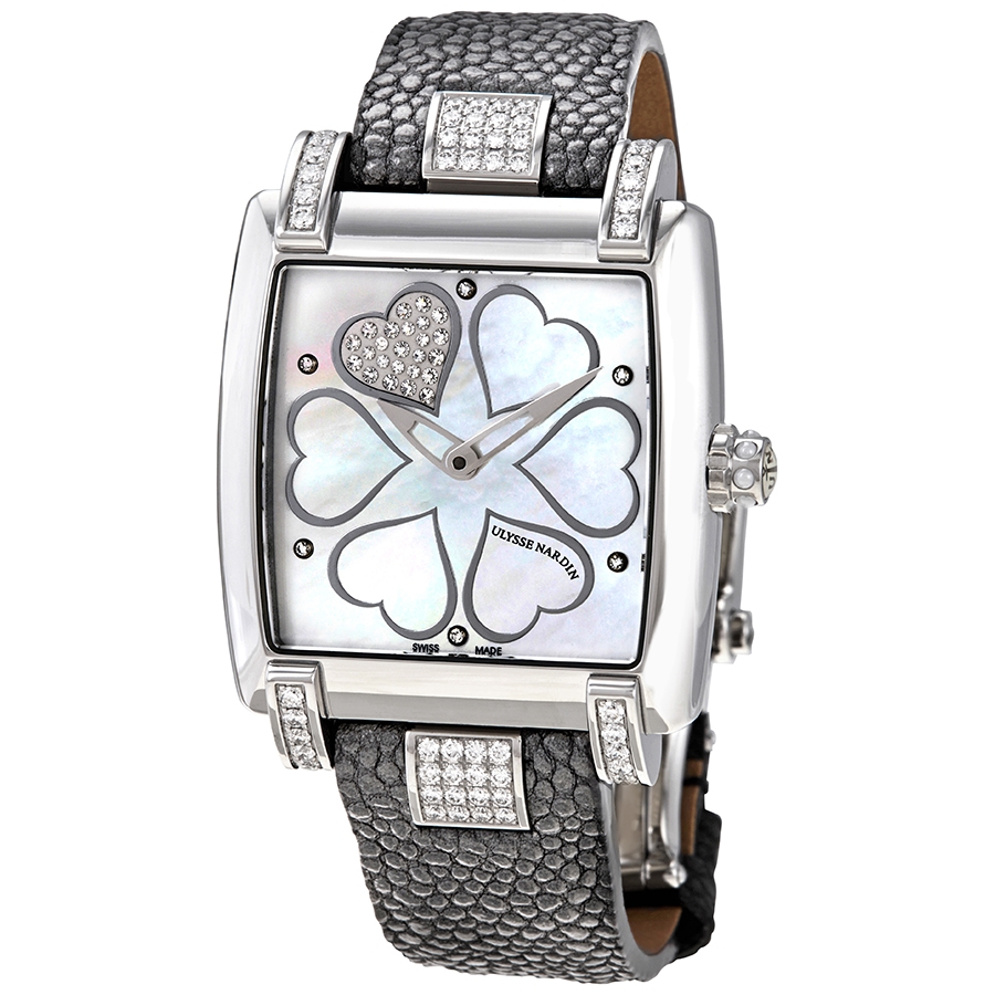 Ulysse Nardin Caprice Mother of Pearl Diamond Dial Automatic Ladies ...