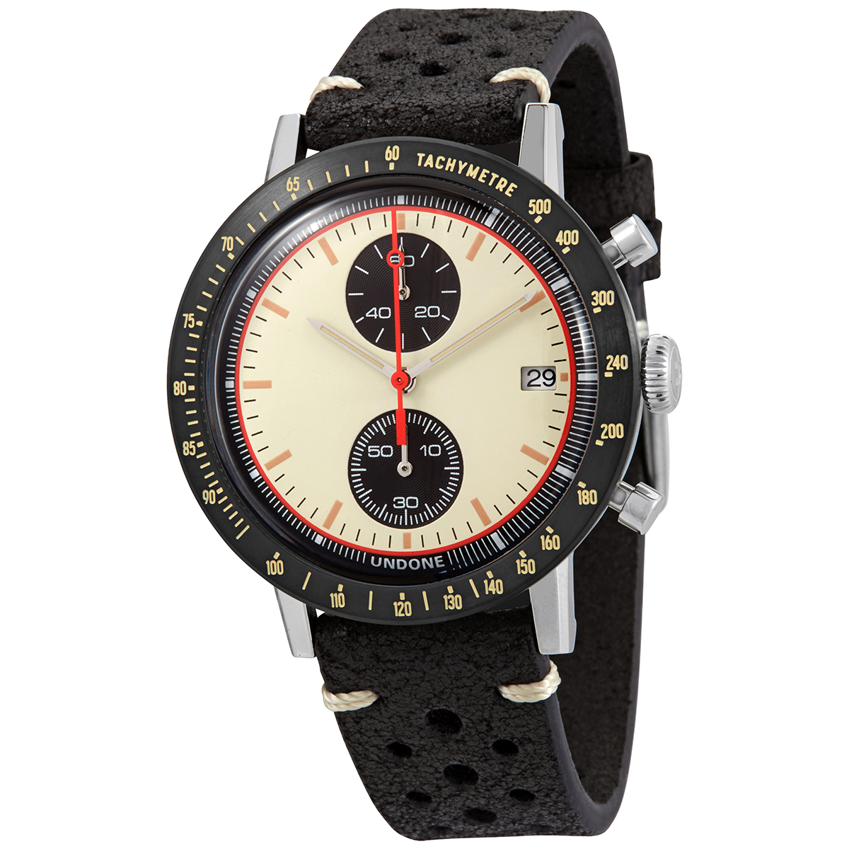 Undone Urban Vintage Newman Chronograph Quartz Men's Watch VNT-NWMN-SGL ...