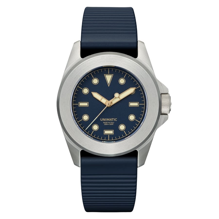 Unimatic Modello Quattro Automatic Blue Dial Men's Watch U4S-8N ...