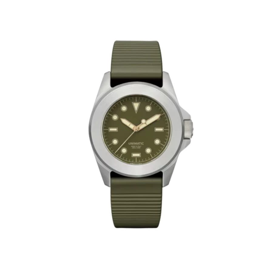 Unimatic Modello Quattro Automatic Green Dial Men's Watch U4S-8O ...