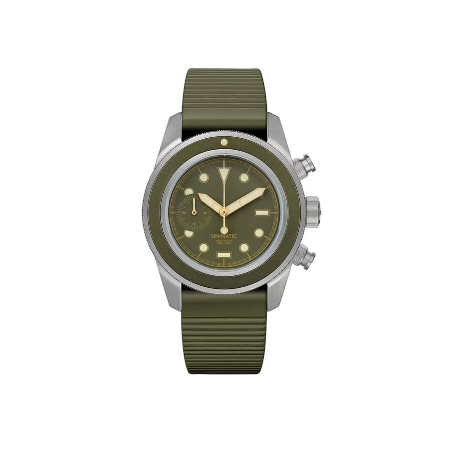 Unimatic Modello Tre Quartz Green Dial Men's Watch U3-8O - Watches ...
