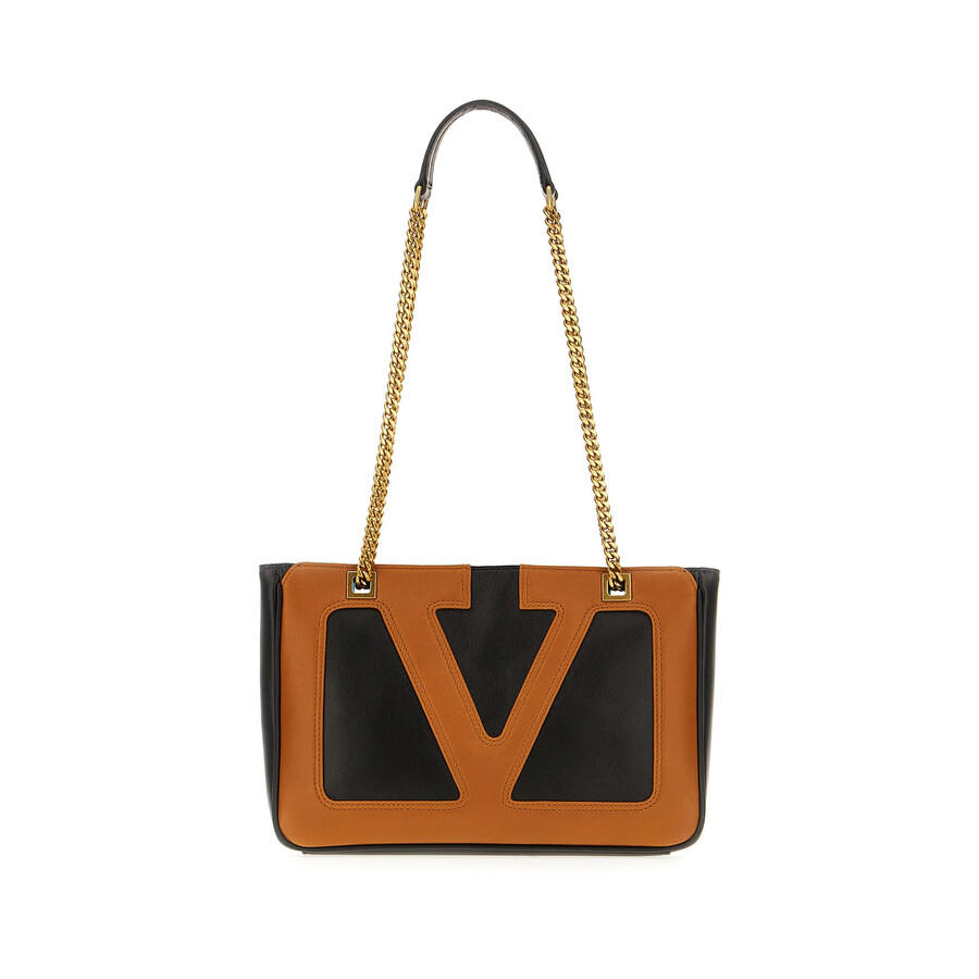 Valentino Garavani Garavani Black Nappa Leather Viva Superstar ...