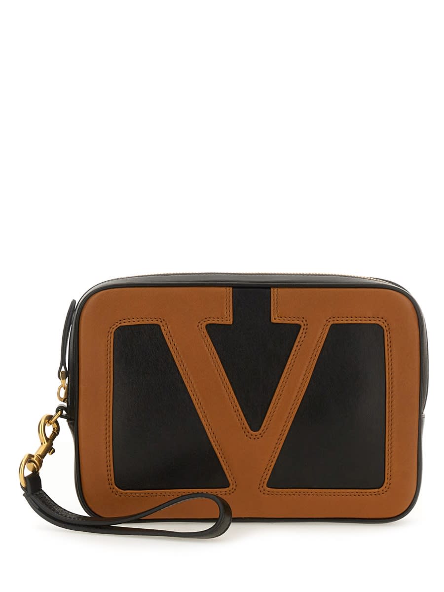 Valentino Garavani Garavani Viva Superstar Nappa Leather Pouch ...