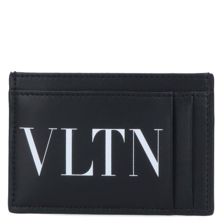 Valentino Garavani Garavani Vltn Logo Calf Leather Card Case ...