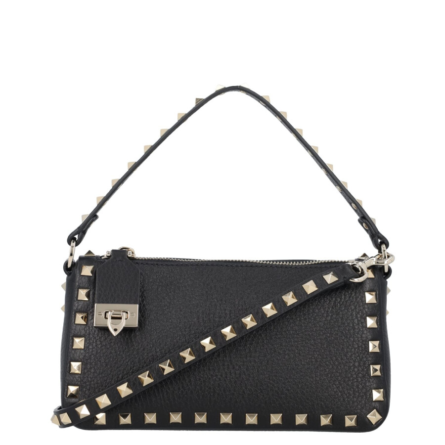 Valentino Garavani Rockstud Leather Shoulder Bag 4W0B0J47VSF0NO ...