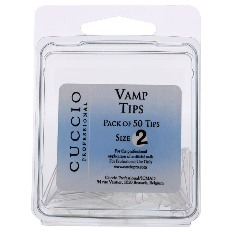 Cuccio Pro Vamp Tips - 2 by Cuccio Pro for Women - 50 Pc Acrylic Nails ...