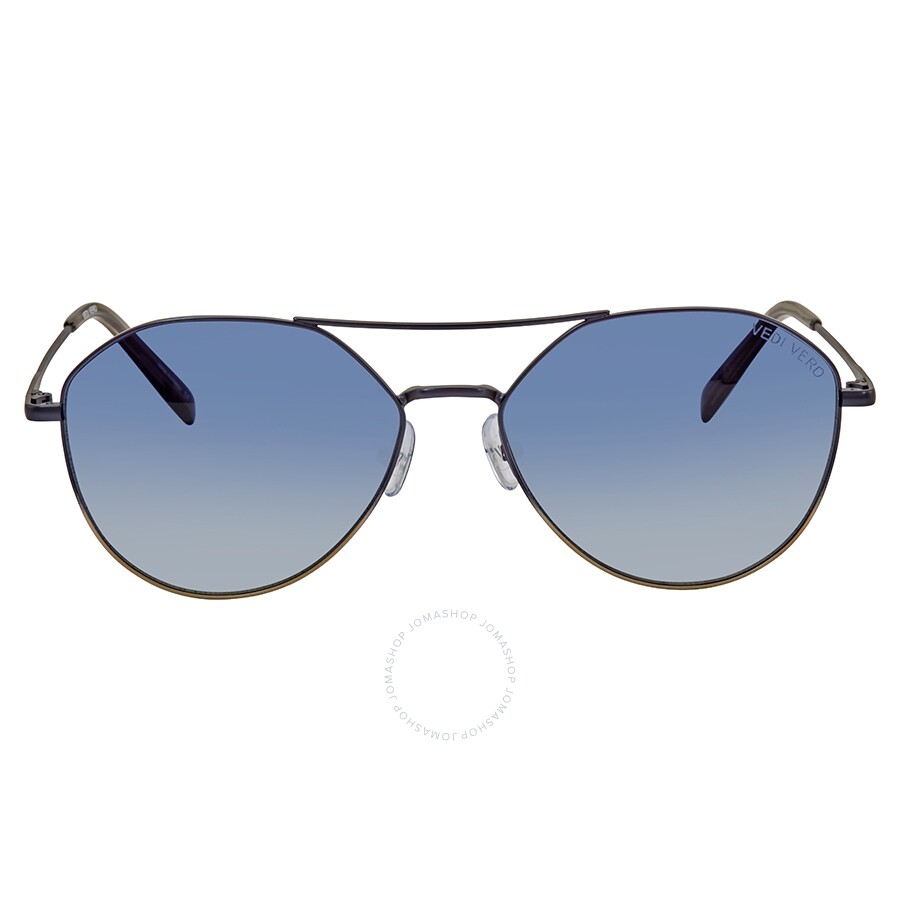 Vedi Vero Blue Geometric Ladies Sunglasses VE875 - Vedi Vero ...