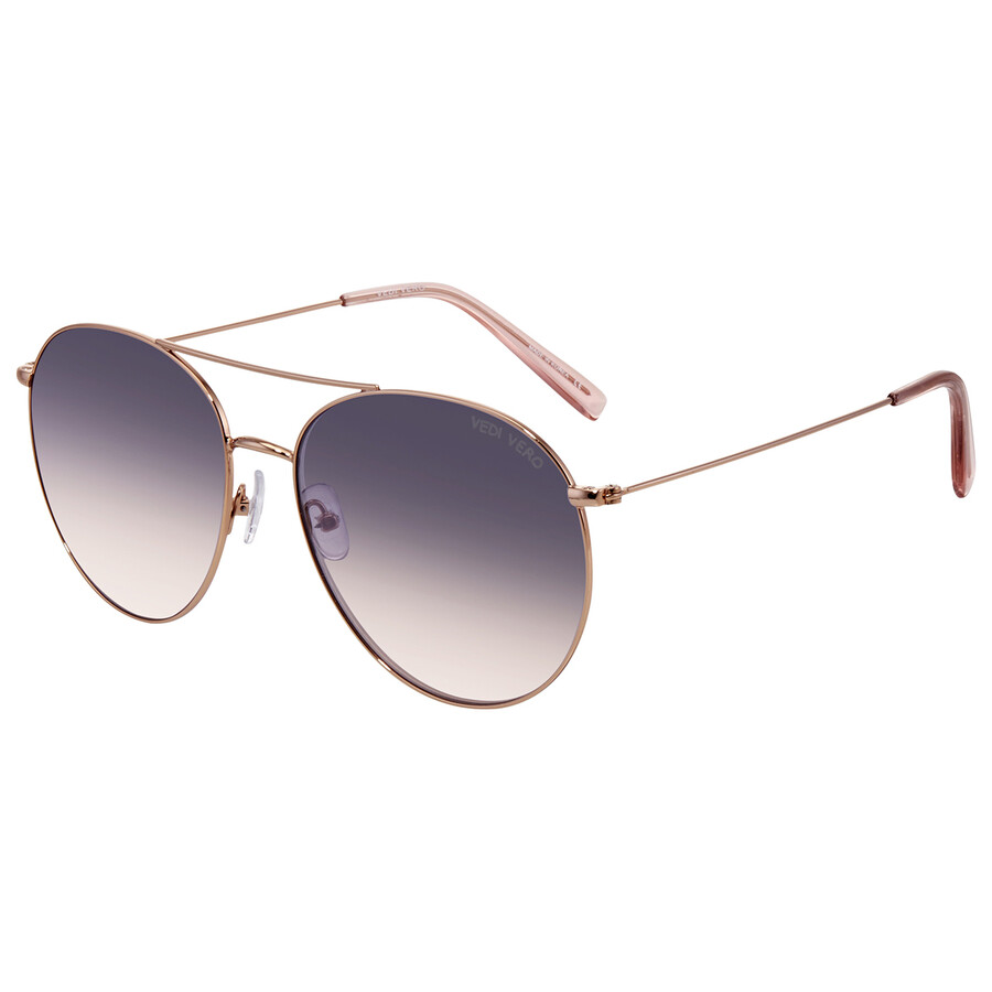 Vedi Vero Round Unisex Sunglasses VE787K RGD 62/18/150 191875008809 ...