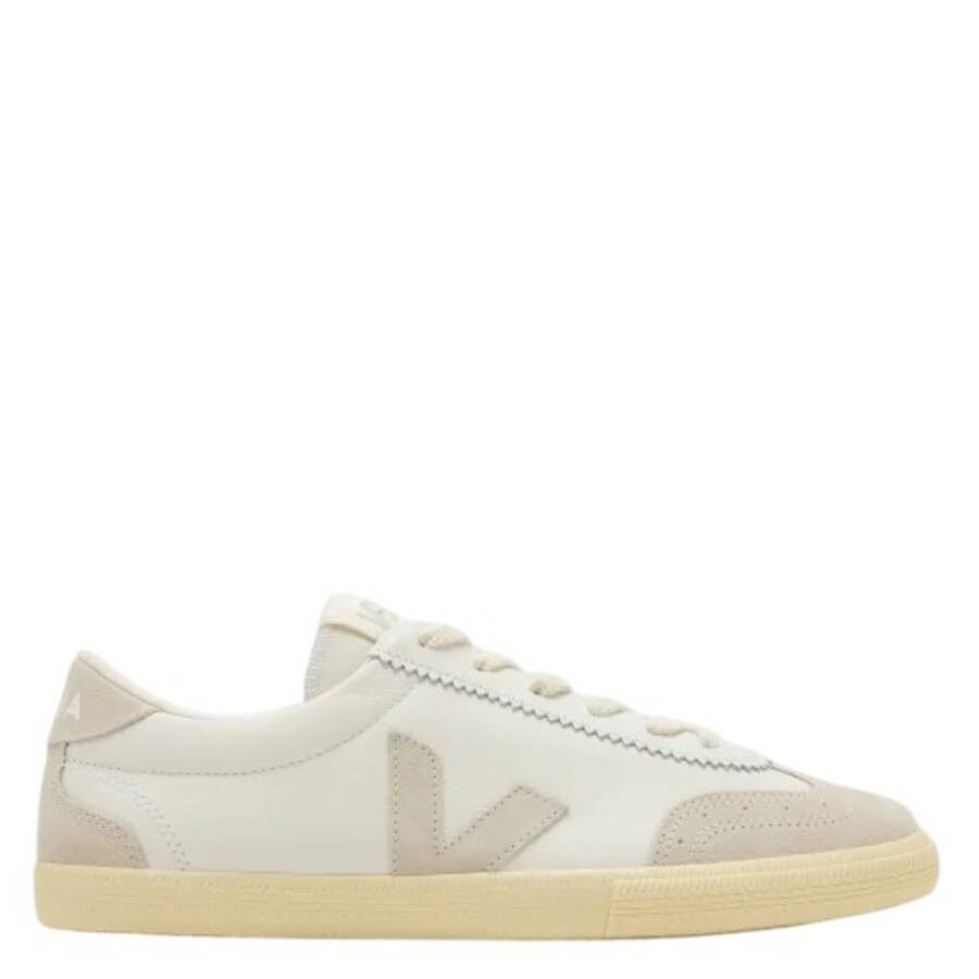 Veja Volley Leather Low-Top Sneakers, Brand Size 37 ( US Size 6 ...