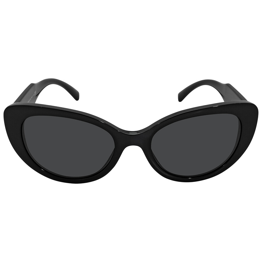 Versace Dark Grey Cat Eye Ladies Sunglasses VE4378 GB187 54 ...
