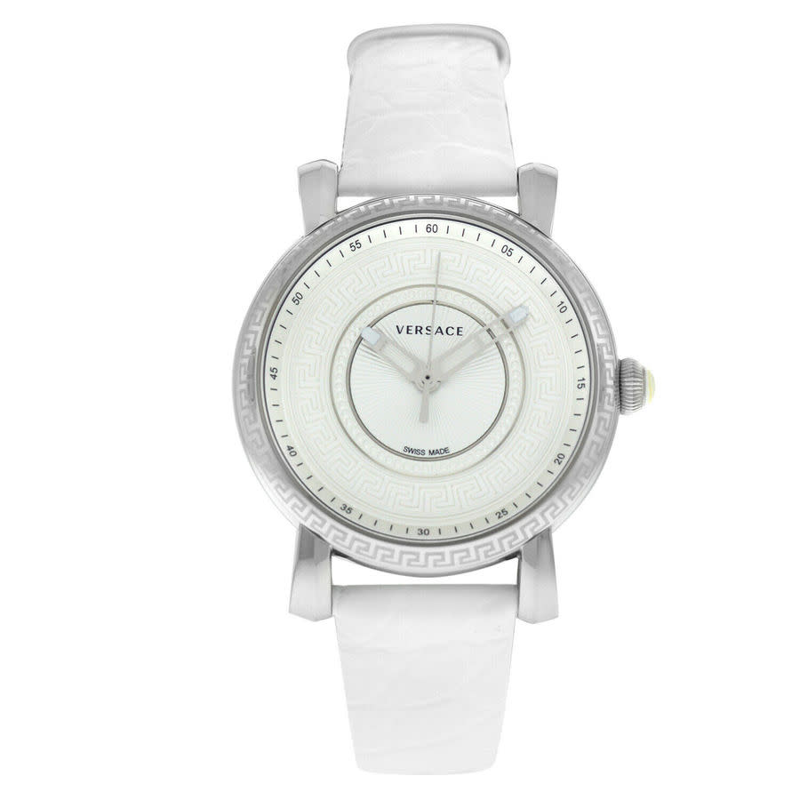Versace Day Glam Quartz White Dial Ladies Watch VQ9010014 - Watches ...