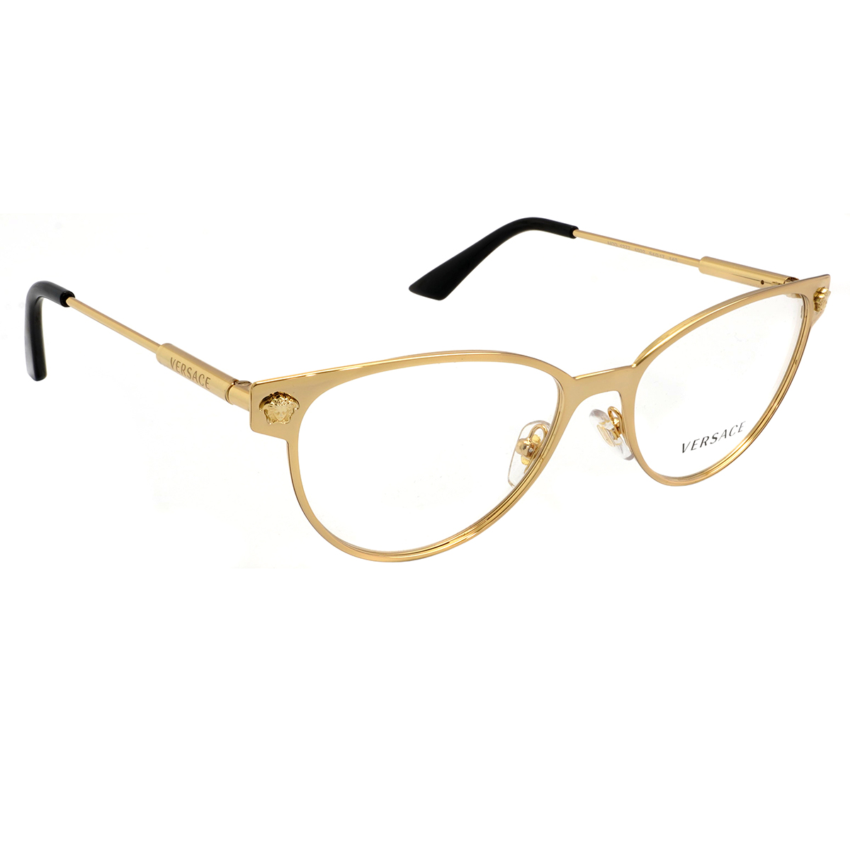 Versace Demo Cat Eye Ladies Eyeglasses VE1277 1002 54 8056597533980 ...