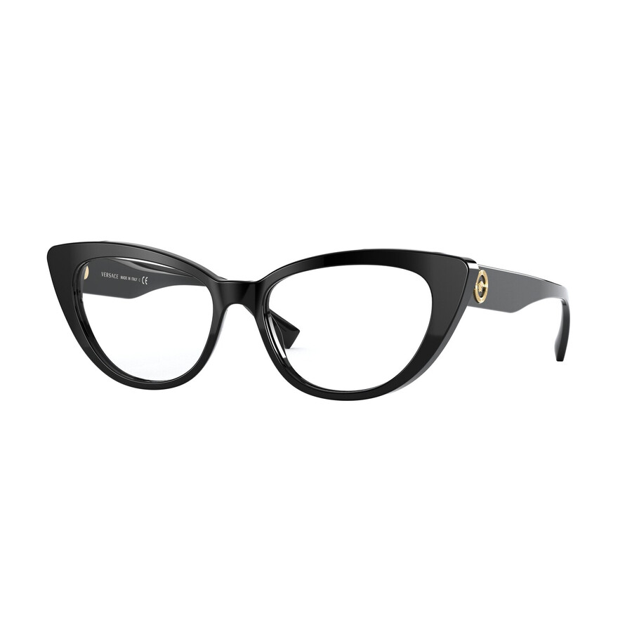 Versace Demo Cat Eye Ladies Eyeglasses VE3286 GB1 54 8056597214544 - Eyeglasses - Jomashop