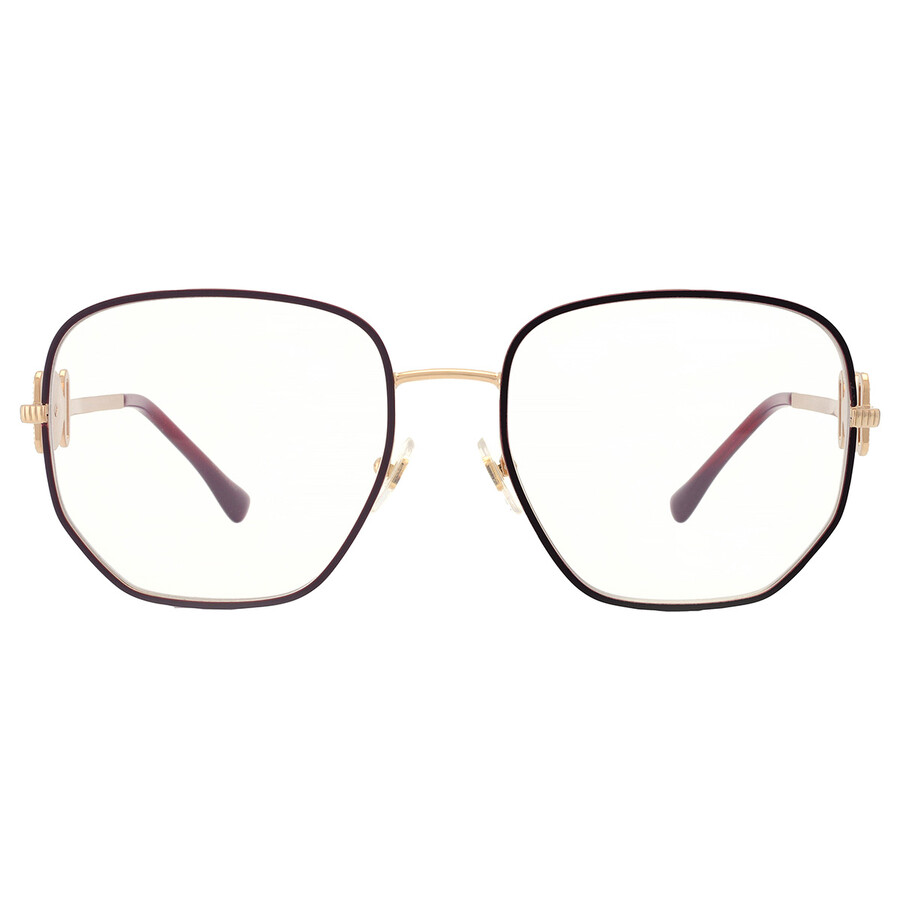 Versace Demo Geometric Eyeglasses VE1283 1480 56 8056597683340 ...