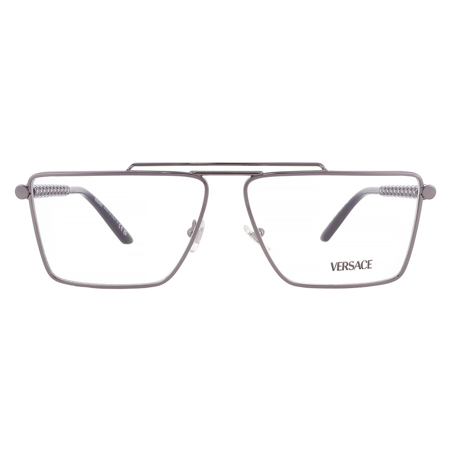 Versace Demo Navigator Men's Eyeglasses VE1295 1001 59 8056262018613 ...