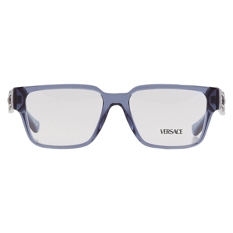 Versace Demo Rectangular Men's Eyeglasses VE3346 5292 53 8056597920681 ...