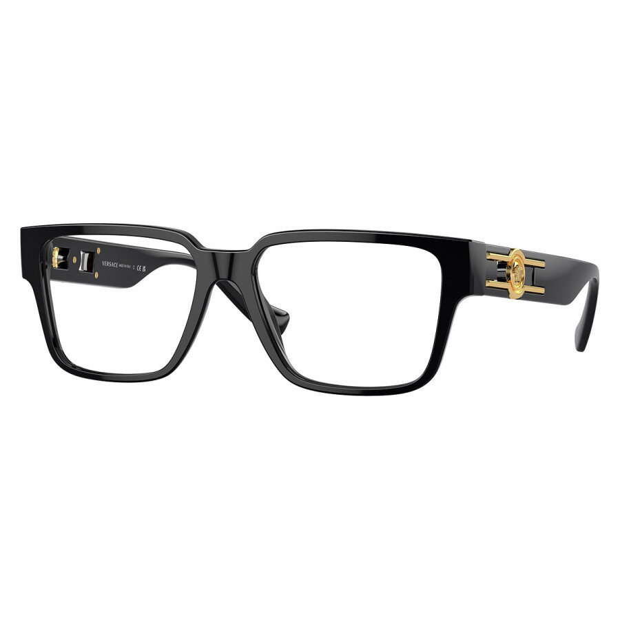 Versace Demo Rectangular Men's Eyeglasses VE3346F GB1 55 8056597925686 ...