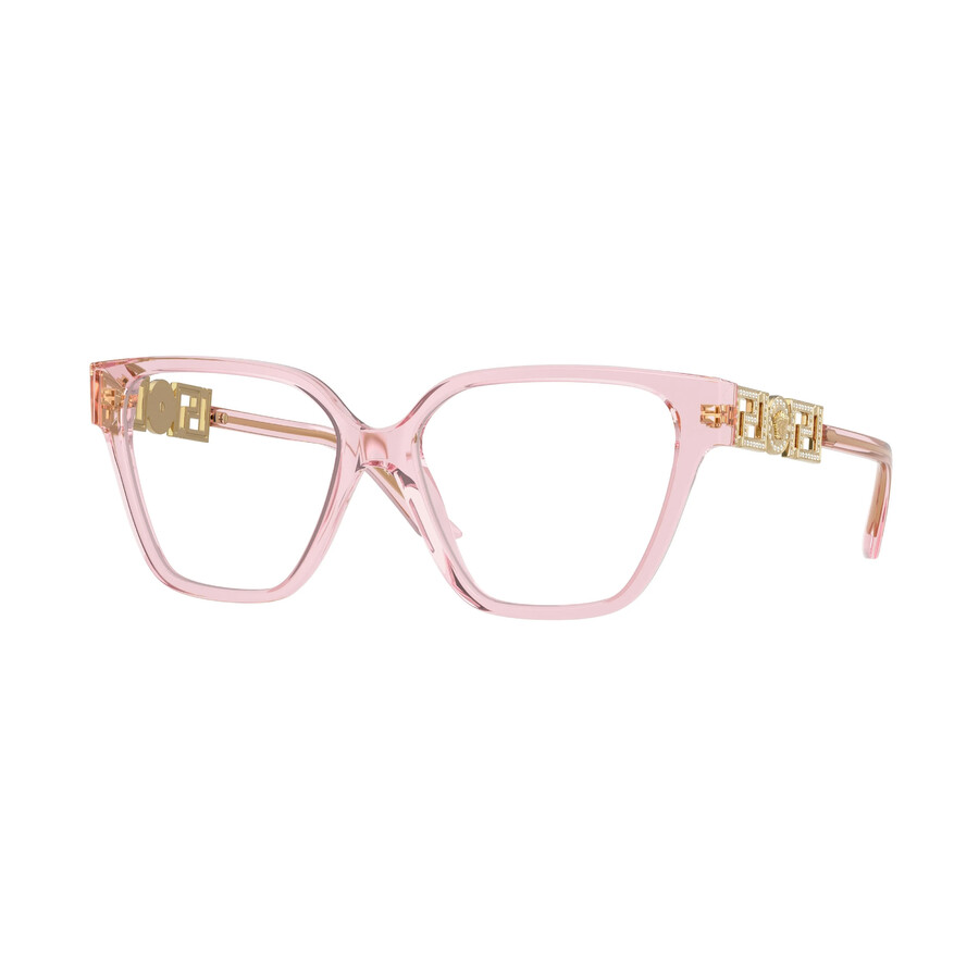 Versace Demo Square Eyeglasses VE3358B 5472 52 8056262018866 - Eyeglasses, Versace - Jomashop