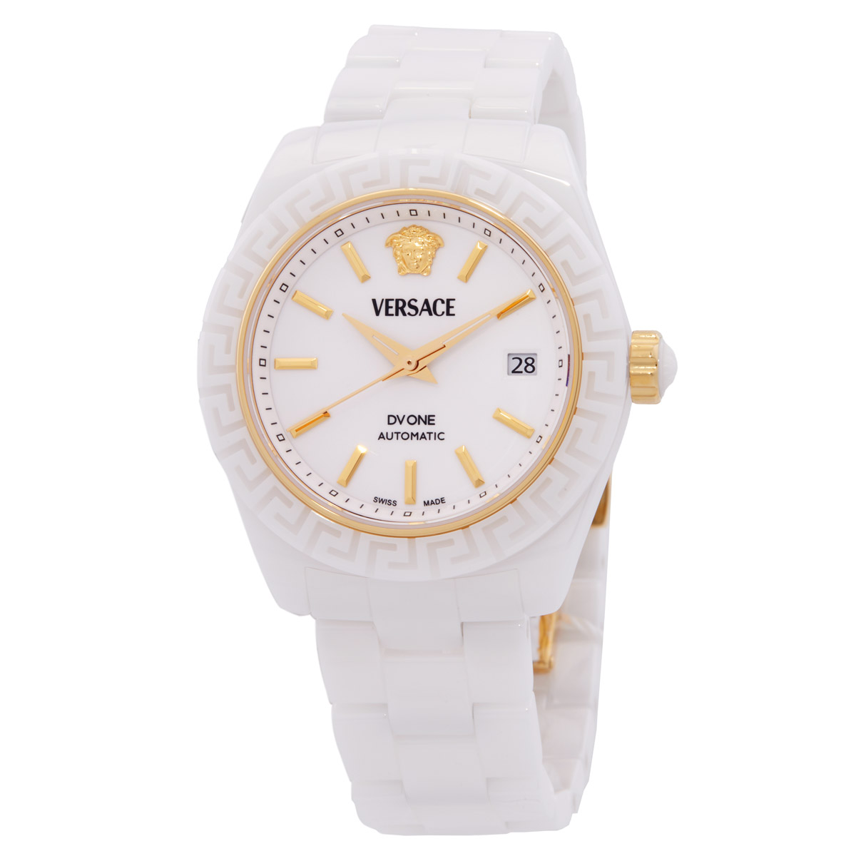 Versace DV One Automatic White Dial Men's Watch VE6B00223 7630615127408 ...