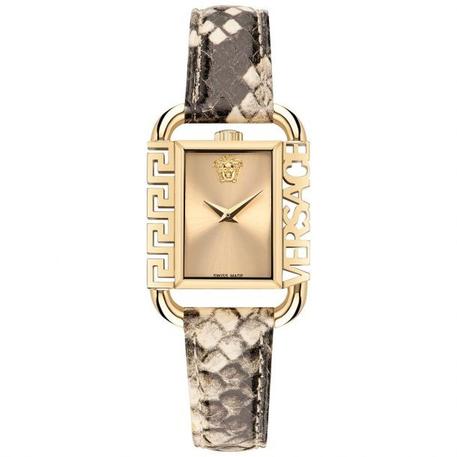 Versace Flair Quartz Gold Dial Ladies Watch VE3B00122 - Watches, Flair ...