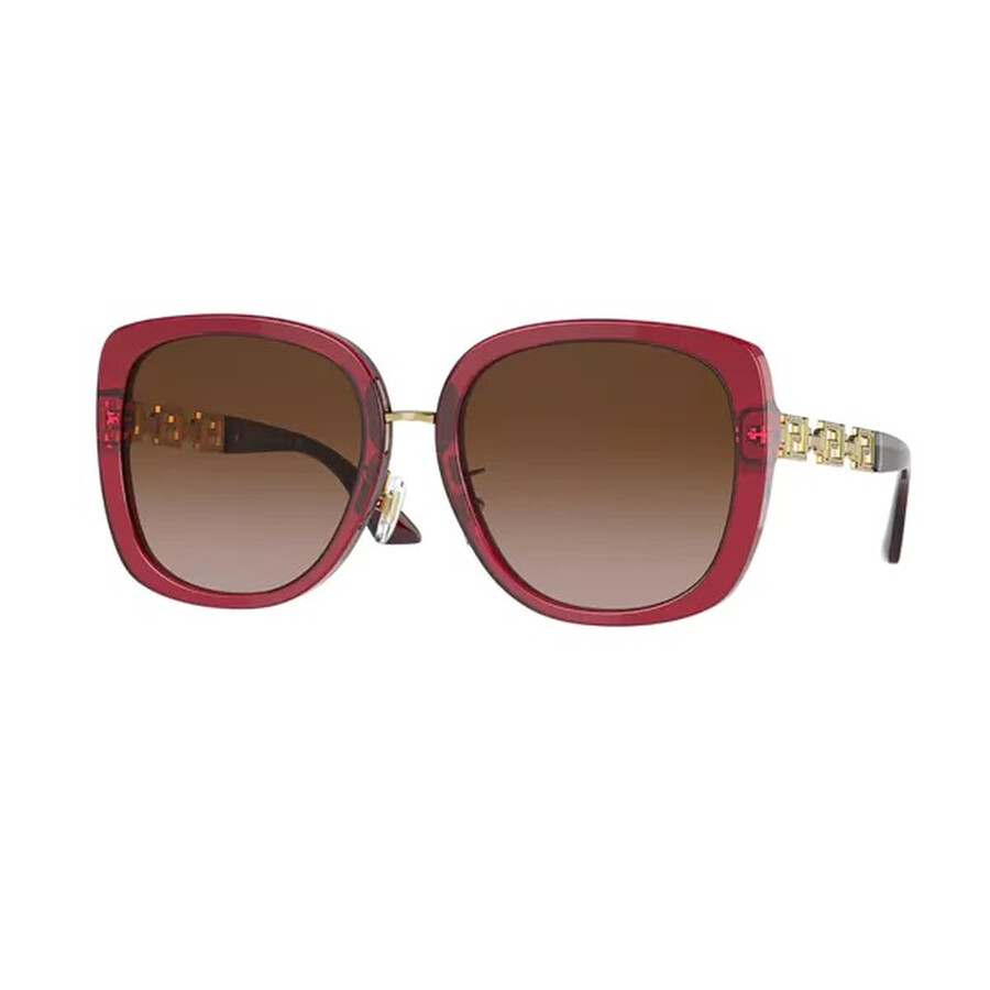 Versace Gradient Brown Oversized Ladies Sunglasses VE4407D 388/13 56 ...