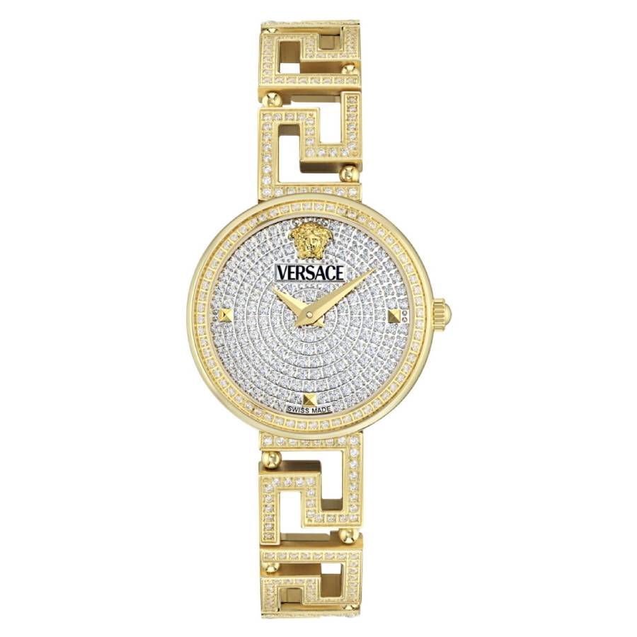 Versace Greca Goddess Quartz Diamond Ladies Watch VE7A00524 ...