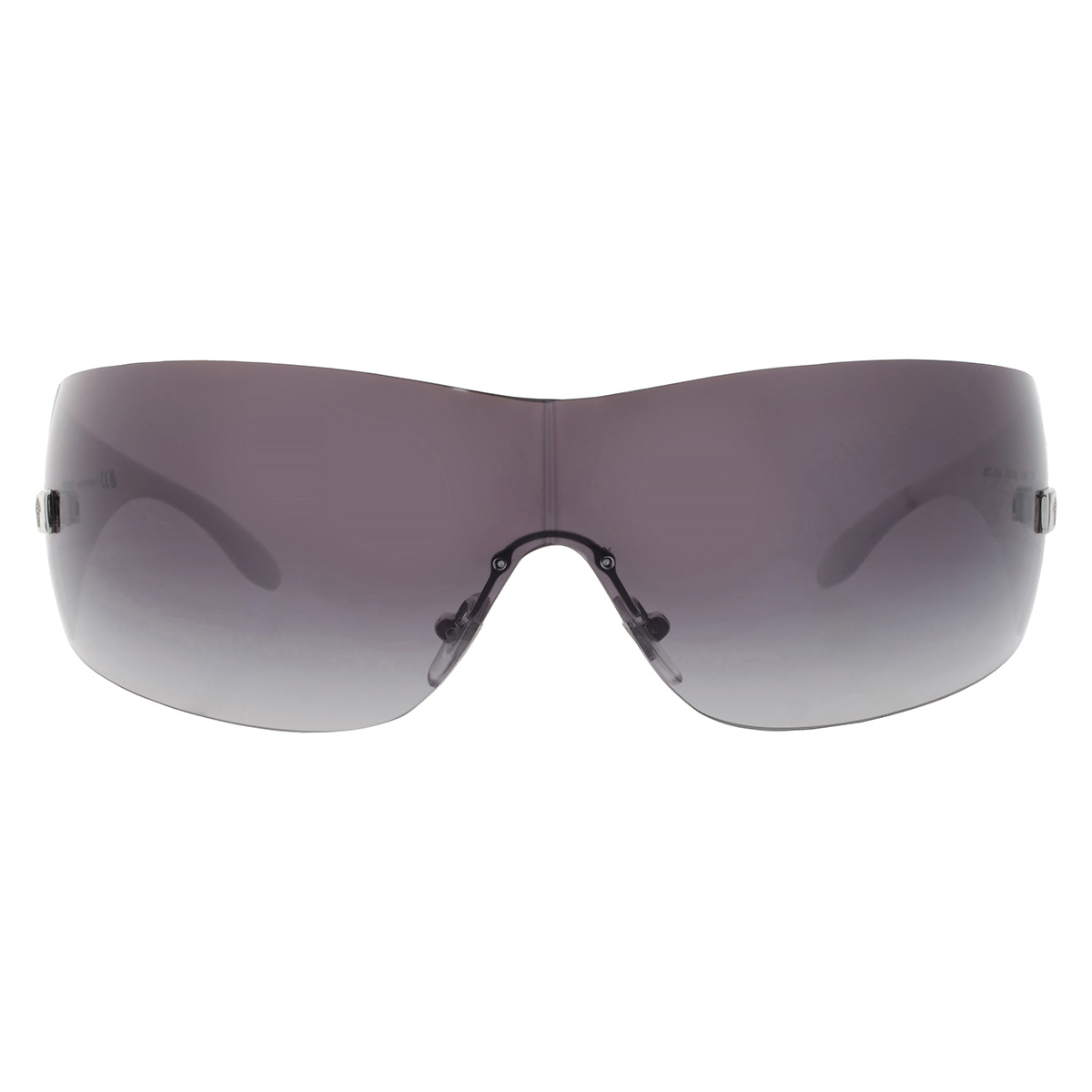 Versace Grey Gradient Shield Ladies Sunglasses VE2054 10008G 141 ...