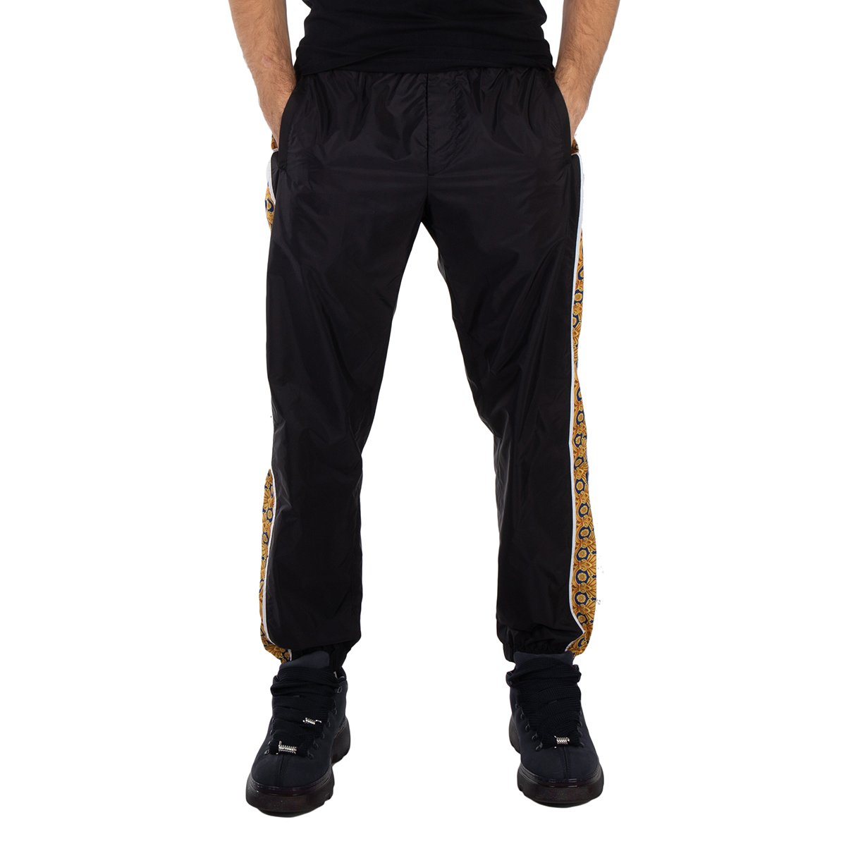 Versace Informal Track Pants With Side Stripe, Brand Size 50 (US Size ...