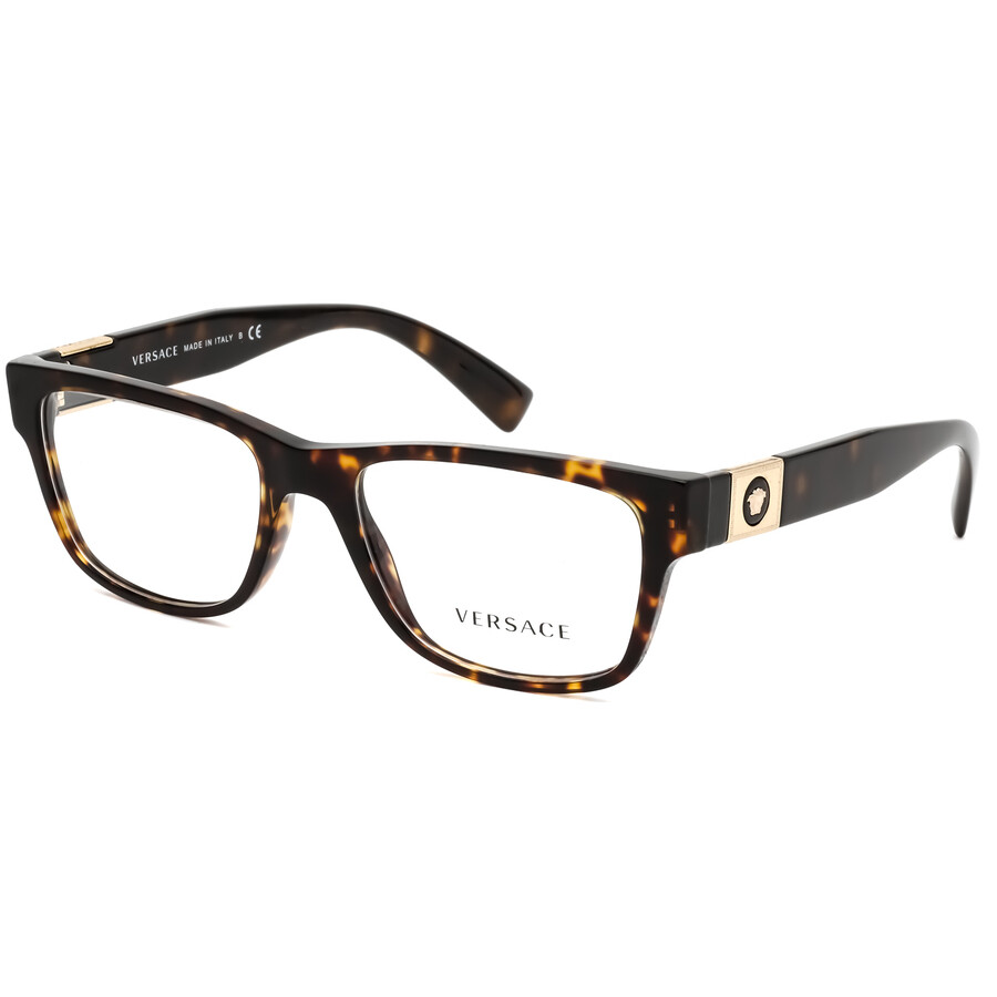 Versace Ladies Tortoise Cat Eye Eyeglass Frames VE329510854 ...