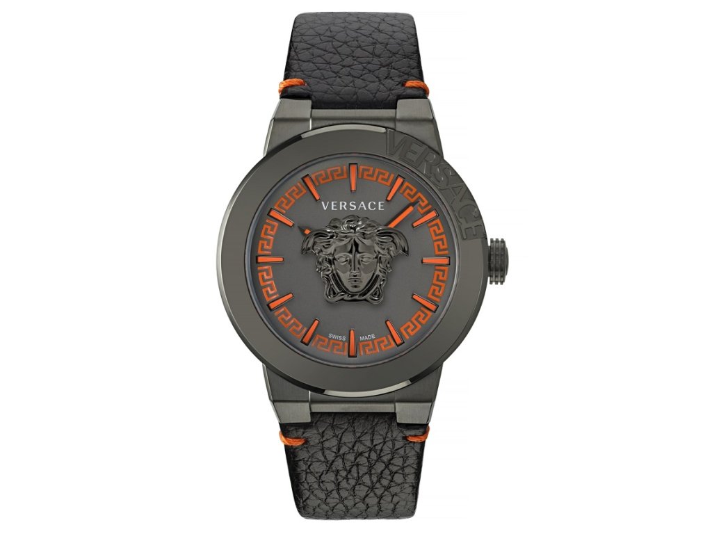 Versace Medusa Infinite Quartz Grey Dial Men's Watch VE7E00323 ...