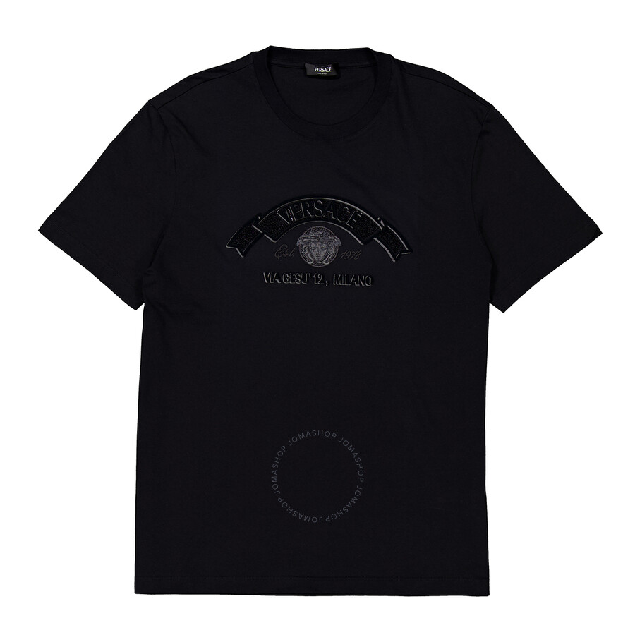 Versace Medusa Stamp 3D Round-Neck T-Shirt, Size X-Large 1013944 ...
